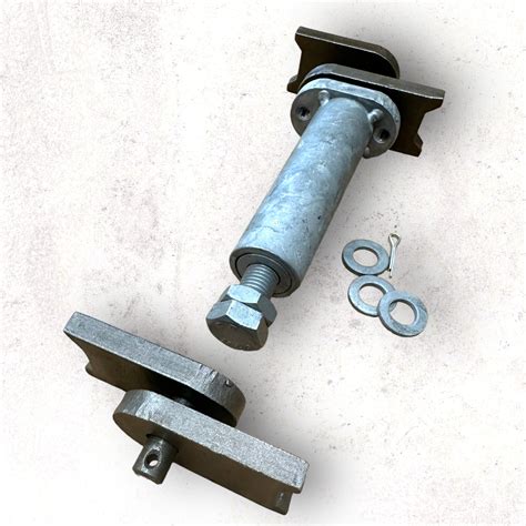 Galvanised Mild Steel Self Closing Spring Hinge Assembly Buy Key