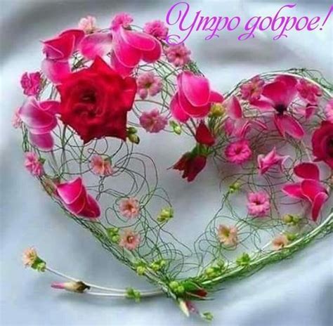 Доброе утро Цветочные ящики Праздничные открытки Доброе утро