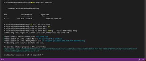 Investigate UX Improvements To The Azd Up Provisioning Flow Issue Azure Azure Dev GitHub