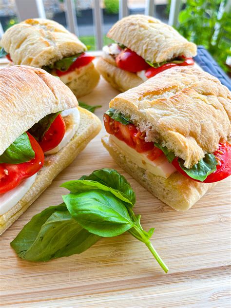 Best Caprese Sandwich Tastefully Grace