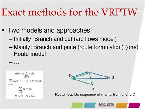 Ppt A Branch And Price Approach For An Airport Vehicle Routing