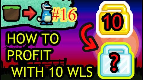 HOW TO PROFIT WITH 10 WLS DIRT TO RAYMAN 16 Growtopia YouTube