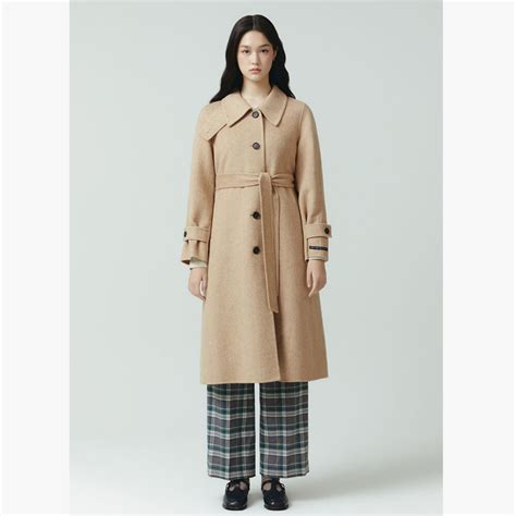 잇미샤 벨티드 캐시미어 핸드메이드 코트 Itncyhl130 Beige 감도 깊은 취향 셀렉트샵 29cm