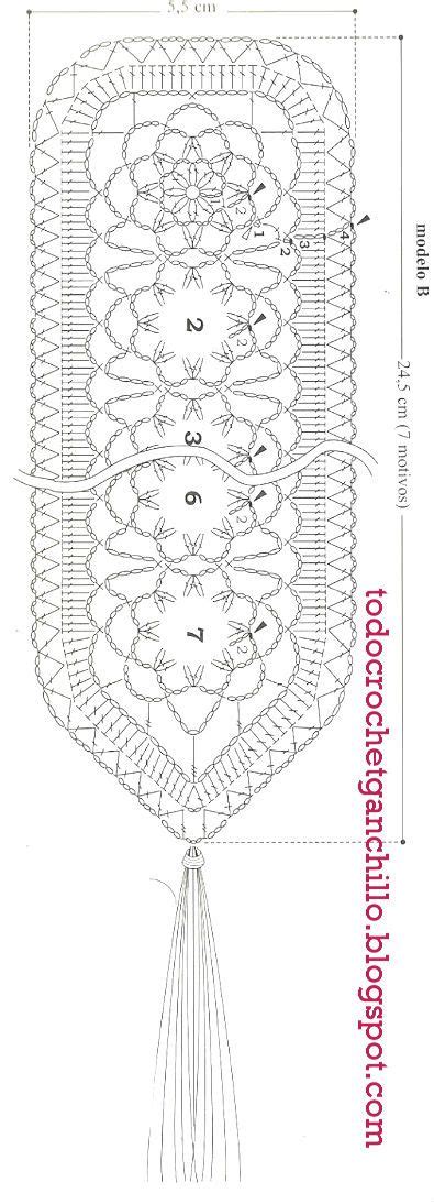 3 Marcadores Para Libros Tejidos Al Crochet