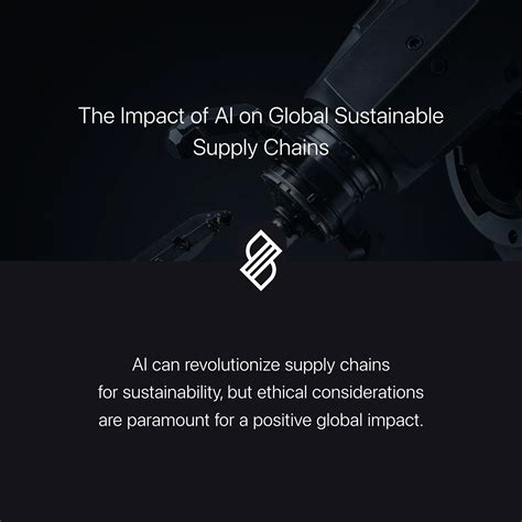 The Impact Of Ai On Global Sustainable Supply Chains → Scenario