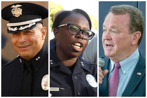 Whos The Next Lapd Chief Two Likely Finalists Spotted At Mayors Mansion Los Angeles Times