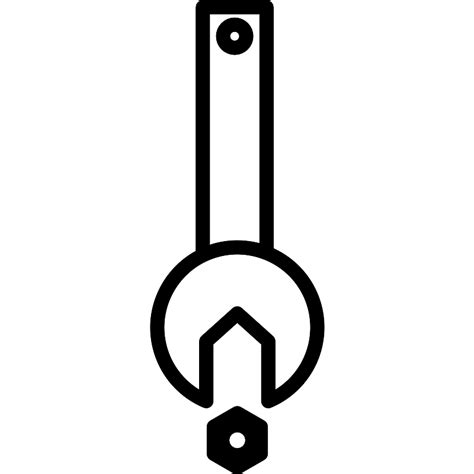 Wrench And Screw Nut Vector Svg Icon Svg Repo