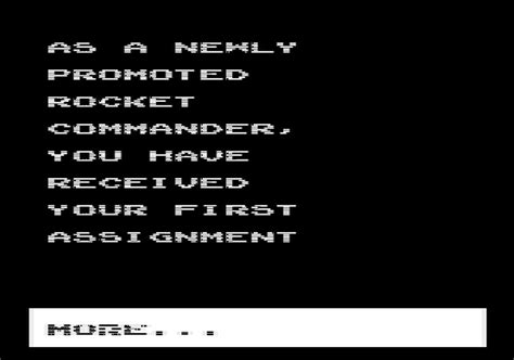 Rocket Command A Text Adventure Atari 2600 Hacks Atariage Forums