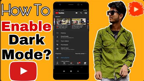 How To Enable Dark Mode On Youtube Android 2020 YouTube