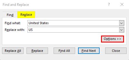 Find And Replace In Excel How To Find And Replace Data In Excel