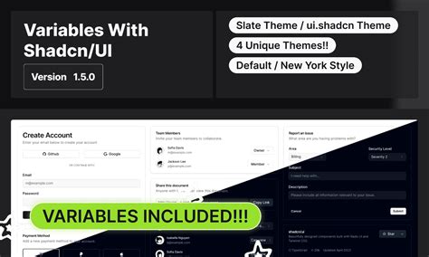 Shadcn/UI Design System 2024 With Variables | Figma