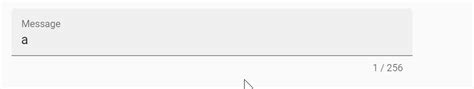 Featmaterial Add Support For Character Counter · Issue 20902