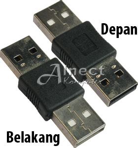 Jual Konektor Direct USB Tipe A Male Ke USB Tipe A Male Konektor Konverter Alnect Komputer