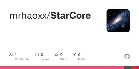 GitHub Mrhaoxx StarCore