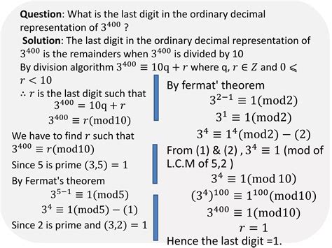 euler fermat theorem pptx