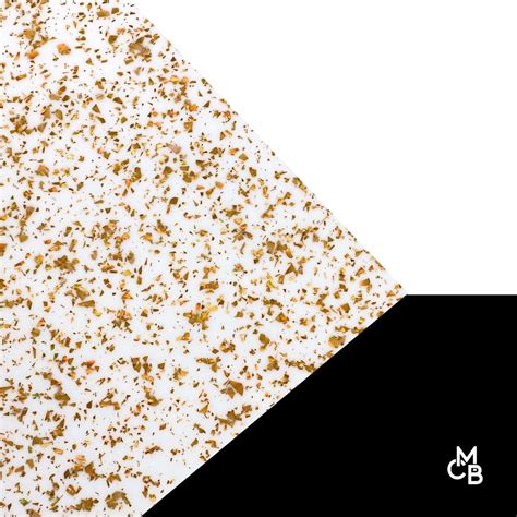 18 White Gold Lux Flake Glitter Cast Acrylic Sheets Custom Made Better