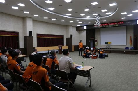 천안서북소방서 제35회 소방기술경연대회 구급분야 시연회 실시 서울포스트
