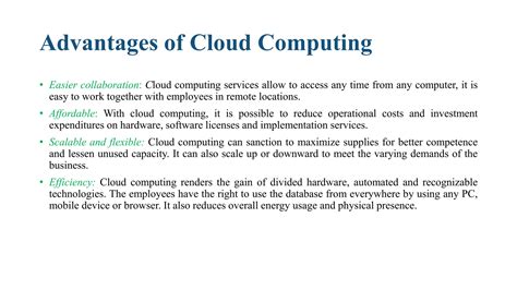 Unit I Introduction To Cloud Computing Pptx