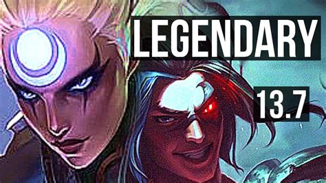 Diana Vs Kayn Jng Legendary 1729 7 Solo Kills 500 Games Tr