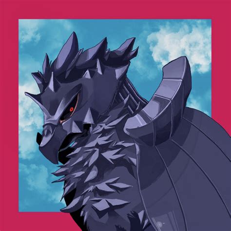 Safebooru Bird Black Sclera Border Clouds Colored Sclera Commentary