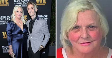 Jane Schneck Aaron Carters Mother Arrested For Fighting Husband Meaww