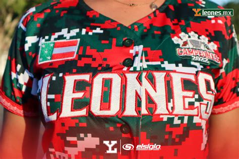 LEONES PRESENTA SU NUEVO JERSEY 2023 Leones de Yucatán