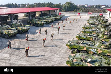 A Brigade Of The 72nd Group Army Organizes A Combat Readiness Drill