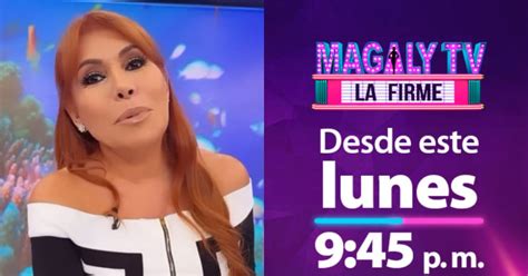 Magaly Medina Envía Mensaje A Pocos Días Del Estreno De ‘magaly Tv La