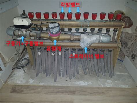 이번에 포스팅 할곳은 지역난방을 사용하는 경기도 안산시 상록구 본오동 상록수 한양아파트의 난방배관 청소 및 분배기 교체