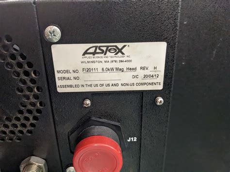 Mks Astex Fi20111 Electronic Test Equipment Used For Sale Price 293660017 Buy From Cae