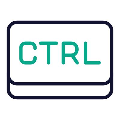 Ctrl Key Outline Wired Lordicon