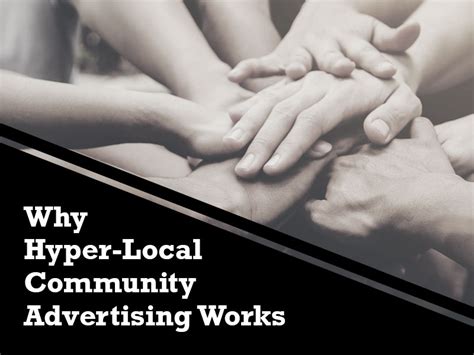 Community Advertising Why It Works