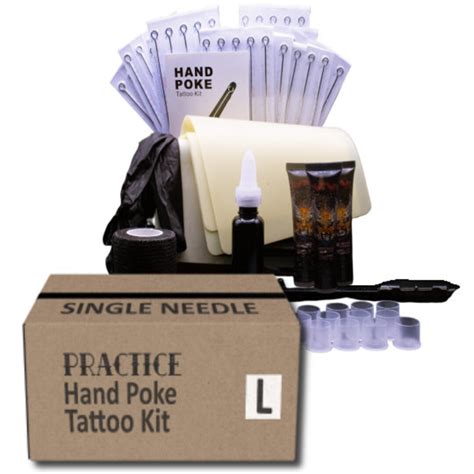 Stick And Poke Tattoo Kit Practice Tattooing Hand Poke Tattoo T For