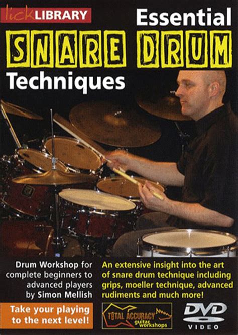 Essential Snare Drum Techniques Percussion Sheet Music Sheet