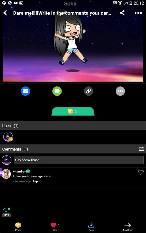This Is The Dare Gender Swap Gacha Life Amino