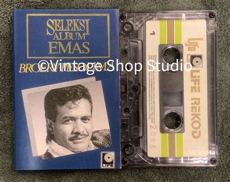 Cassette Broery Pesolima Seleksi Album Emas Pre Owned Cassette Kaset