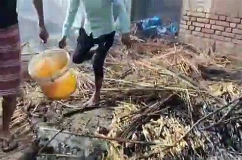 बिजली के शॉर्ट सर्किट से छप्पर के मकान में लगी आग Video Dailymotion
