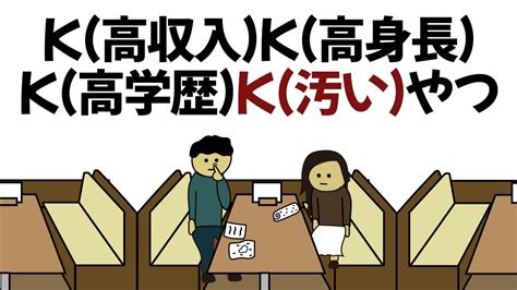 【アニメ】4k高収入、高身長、高学歴、汚いなやつ Youtube