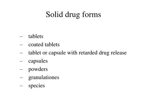 Ppt Drug Forms Development Of Drug Powerpoint Presentation Free