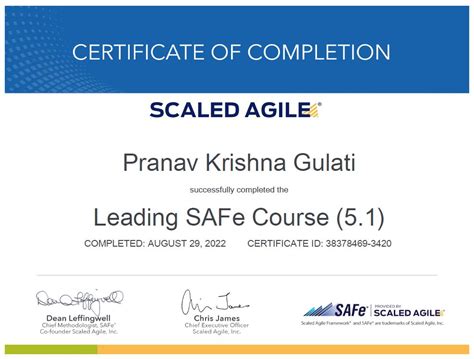 pranav krishna gulati on linkedin scaledagileframework scaledagile