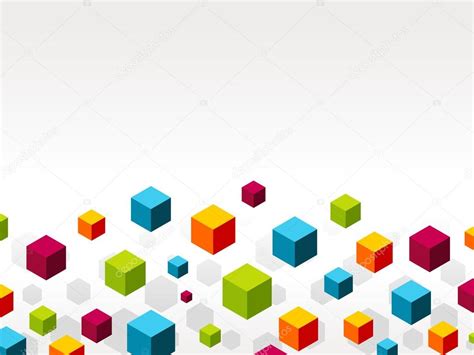 3d Cubes Vector Background Stock Vector By ©vikasuh 25573879