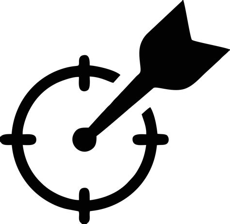 Target Focus Icon Symbol Vector Image Illustration Of The Success Goal Icon Concept 19009952