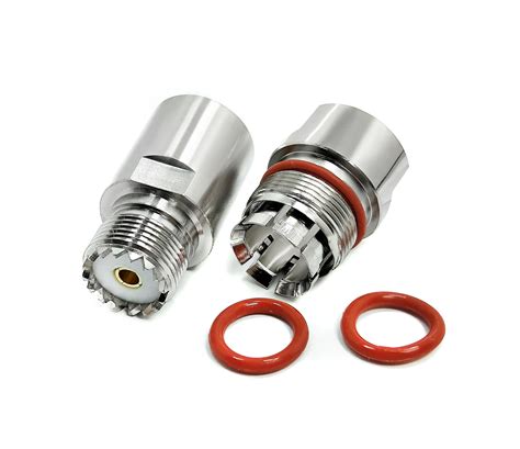 Rf 커넥터 Uhf Pl239 So239 타입 수직 클램프 암잭 Ldf4 Rf 코액셜 케이블 플러그용 China Rf 커넥터 Uhf Pl239 So239 타입 수직