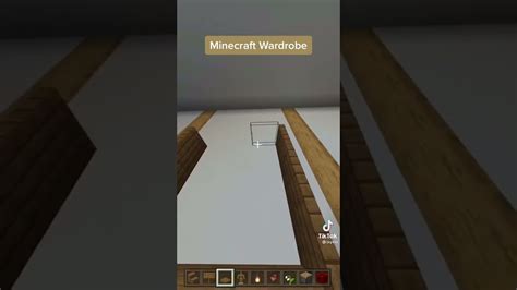 How To Make A Minecraft Wardrobe Youtube
