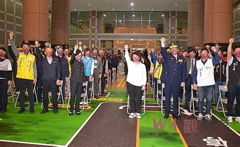 維護安居樂業家園 黃敏惠市長率隊慰勉維安執勤人員