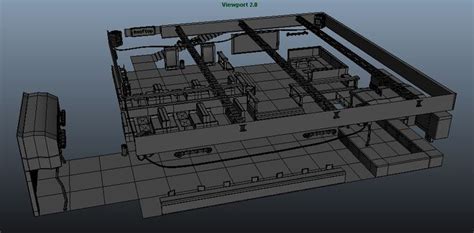 Modeling Bar With Spacious Design