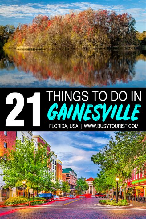 21 Fun Things To Do In Gainesville Florida Busy Tourist