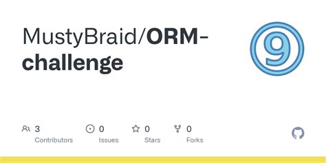 Github Mustybraid Orm Challenge