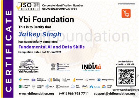 Jaikey Singh On Linkedin Ybifoundation Bigdata Cloudcomputing Aiml
