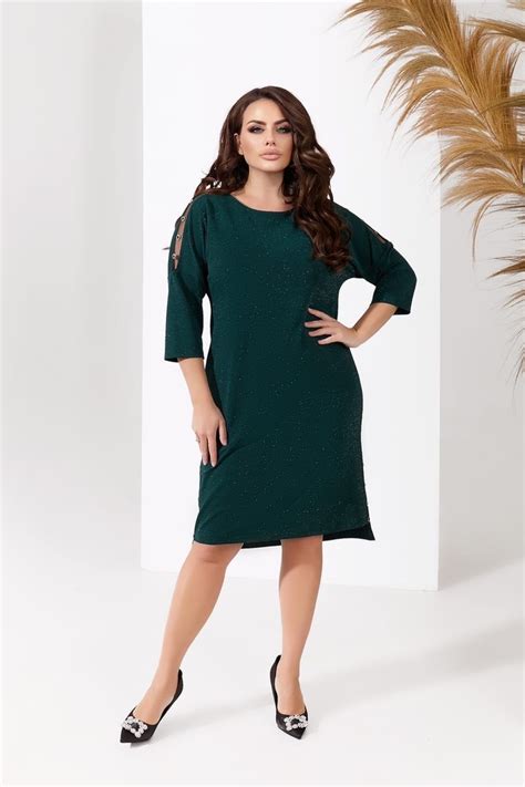 Дамска рокля в зелен цвят Angelo Style